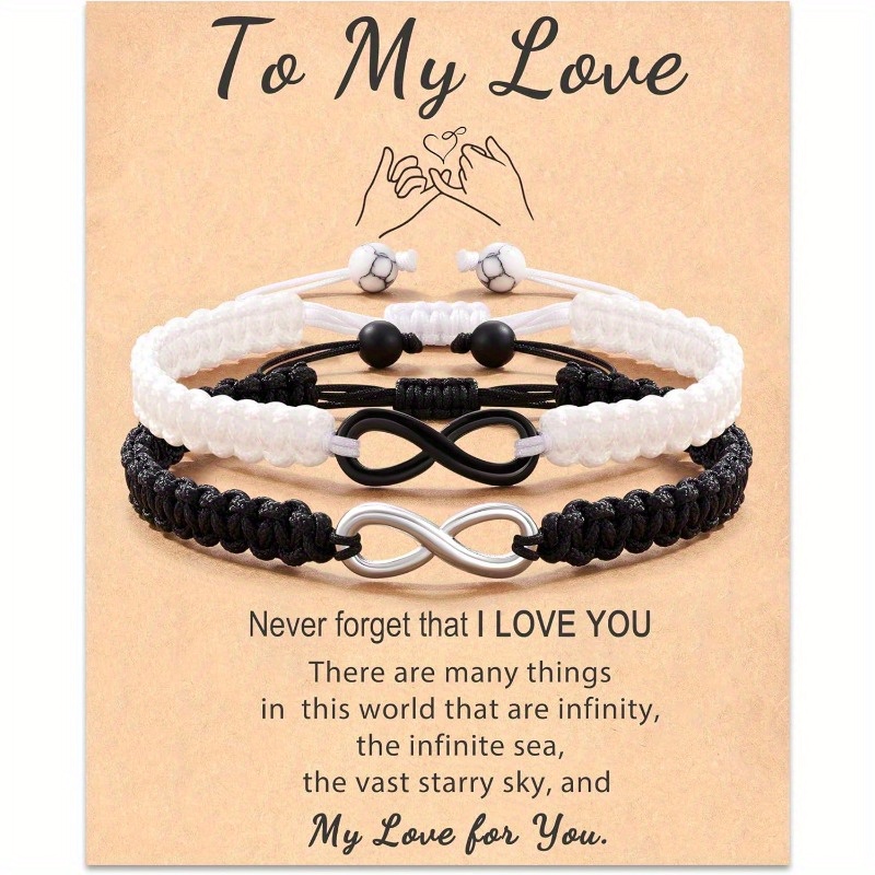 long distance bracelets sold on Temu United States