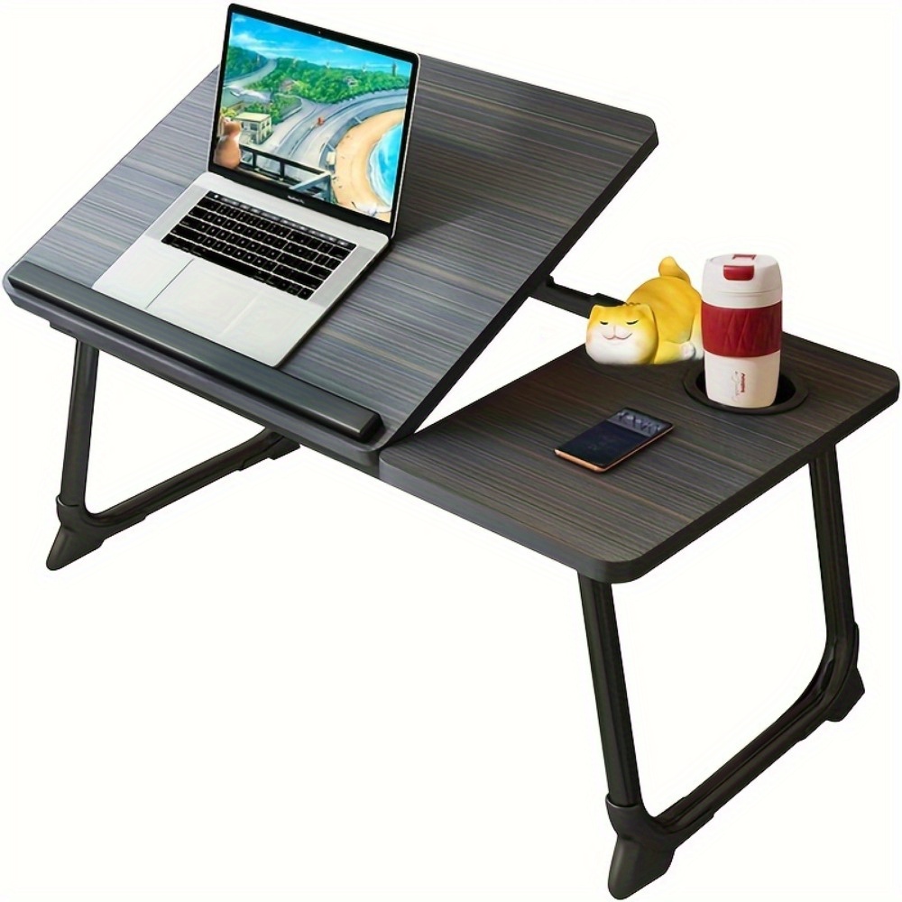 Table of laptop store