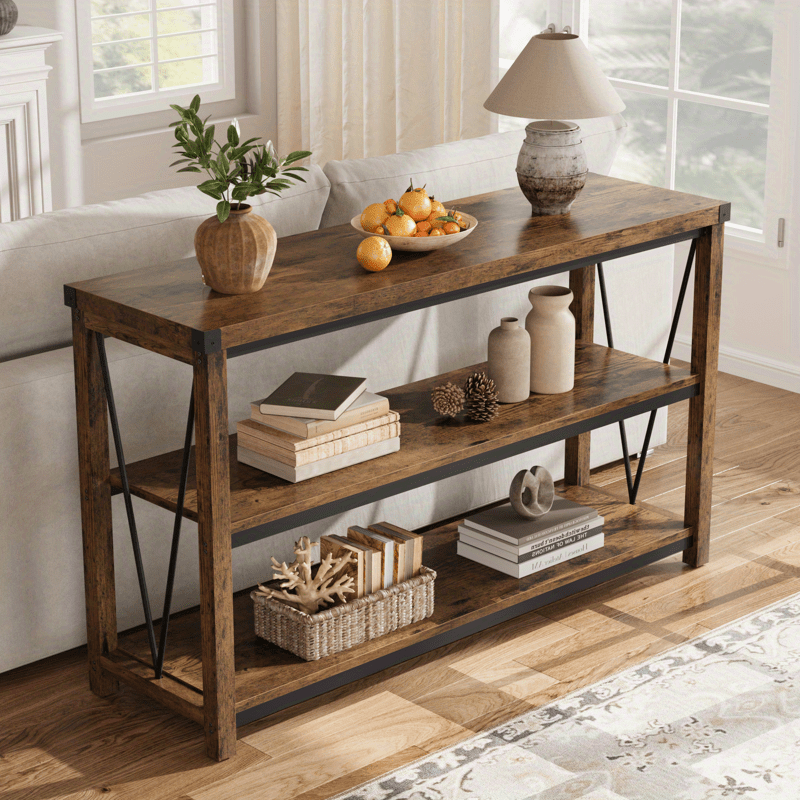 ' Entryway Tier Narrow Long Console Table Storage - Temu