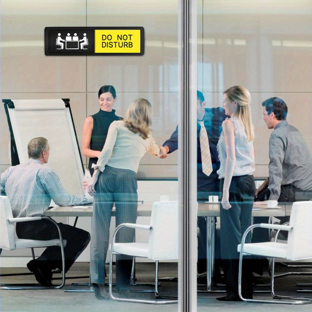 meeting room signs for doors sold on Temu United States