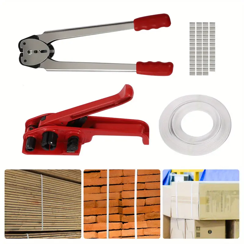 1000 tensioning force packaging strapping banding kit - Temu 1000 tensioning force packaging strapping banding kit - Temu