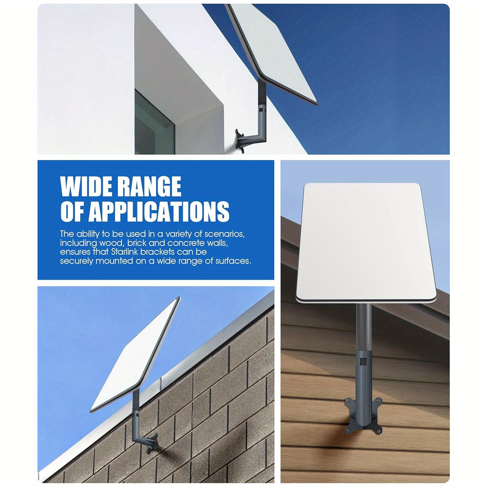 Satellite Internet Pole Mount Weather Resistant - Temu Germany