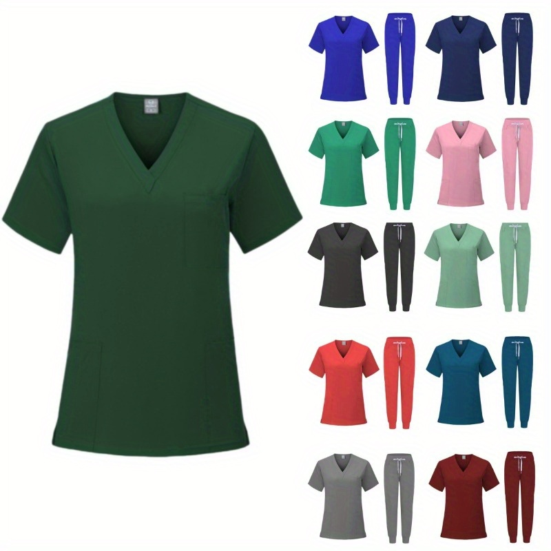 scrubs uniforms sold on Temu United States