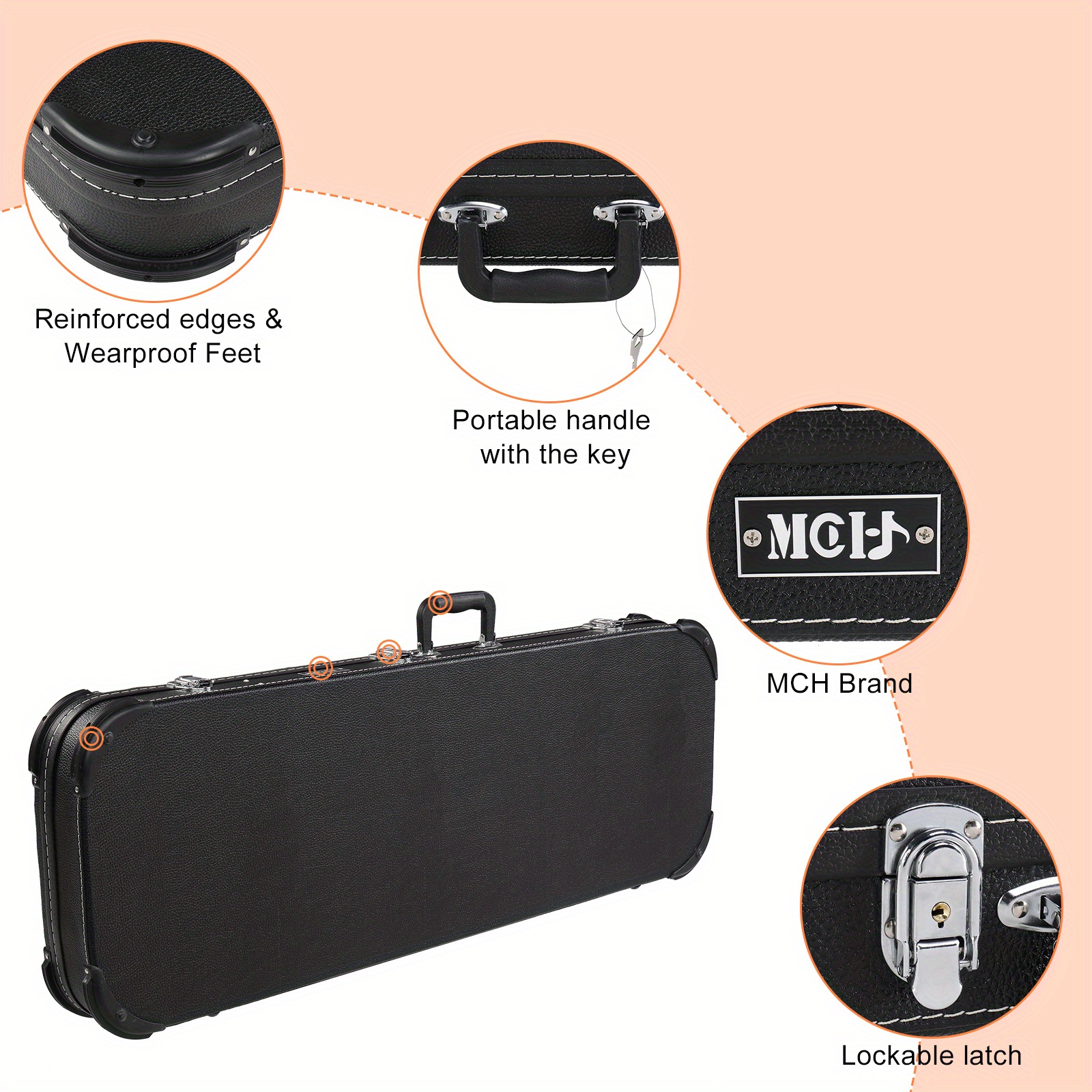 guitar case sold on Temu United States