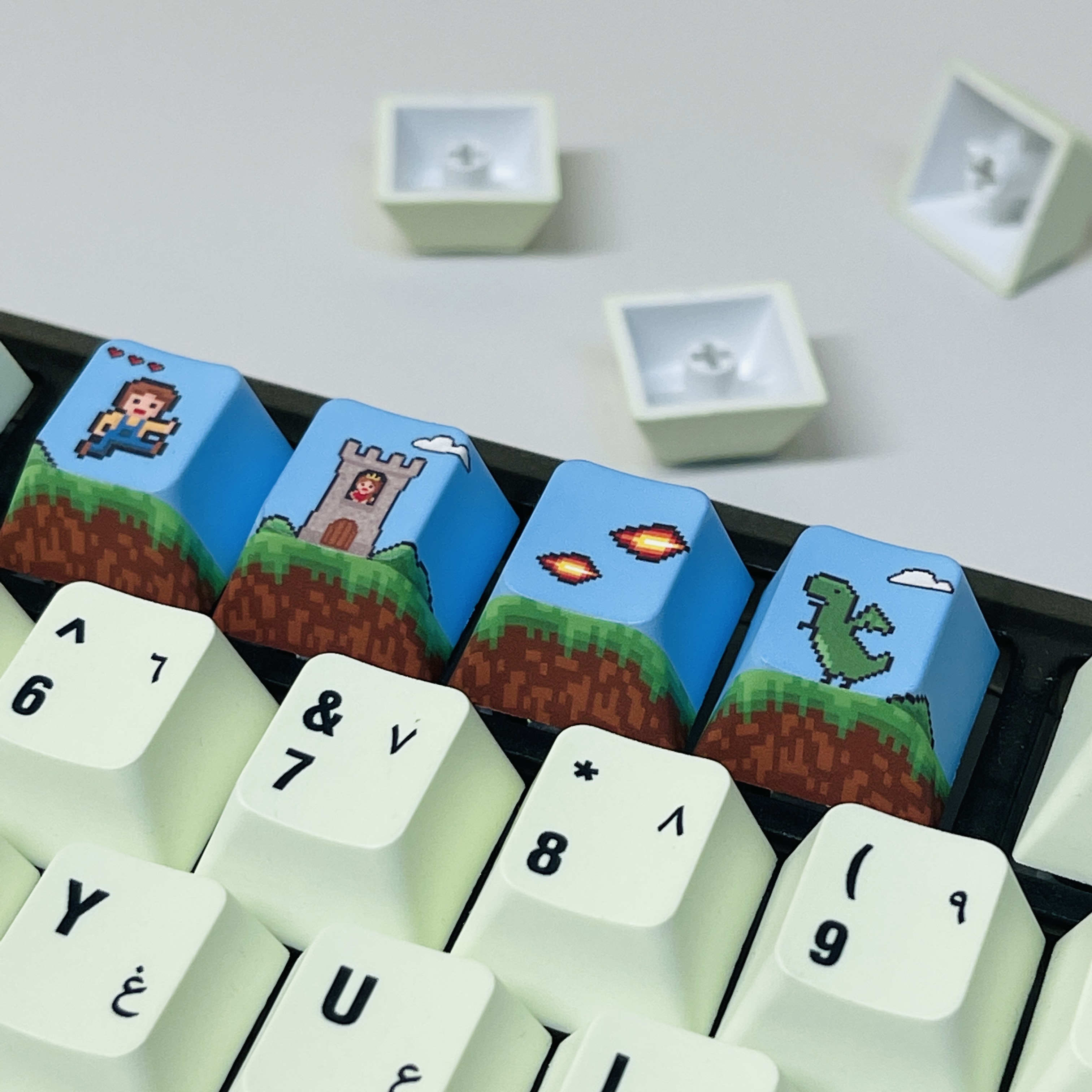 keycaps sold on Temu United States
