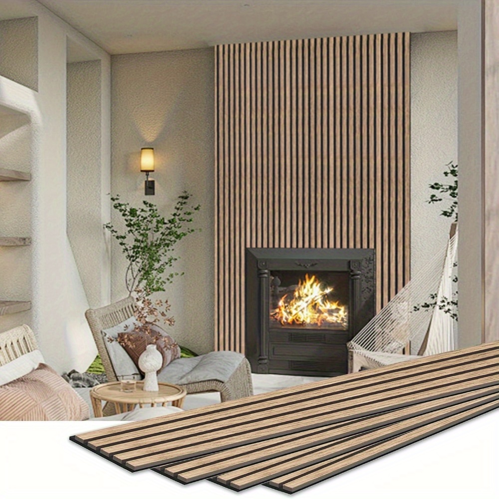 wood slat wall panel sold on Temu United States