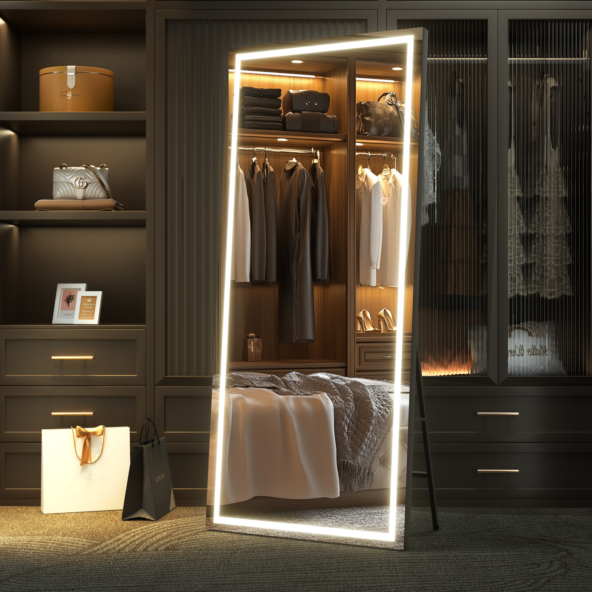 full length mirrors sold on Temu United States