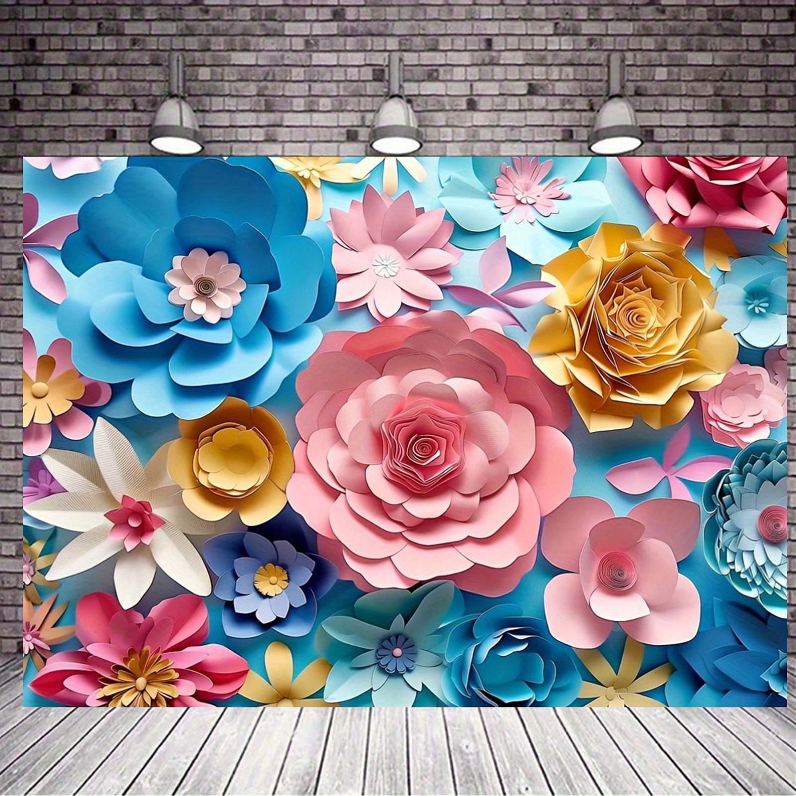 Tissue Paper Flower Templates