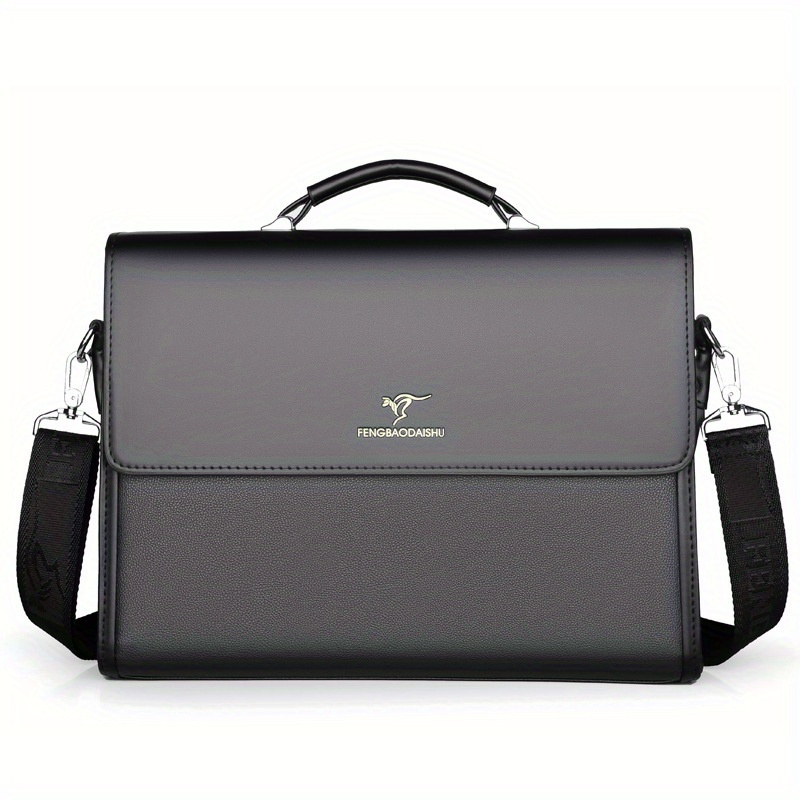 briefcase for men sold on Temu United States