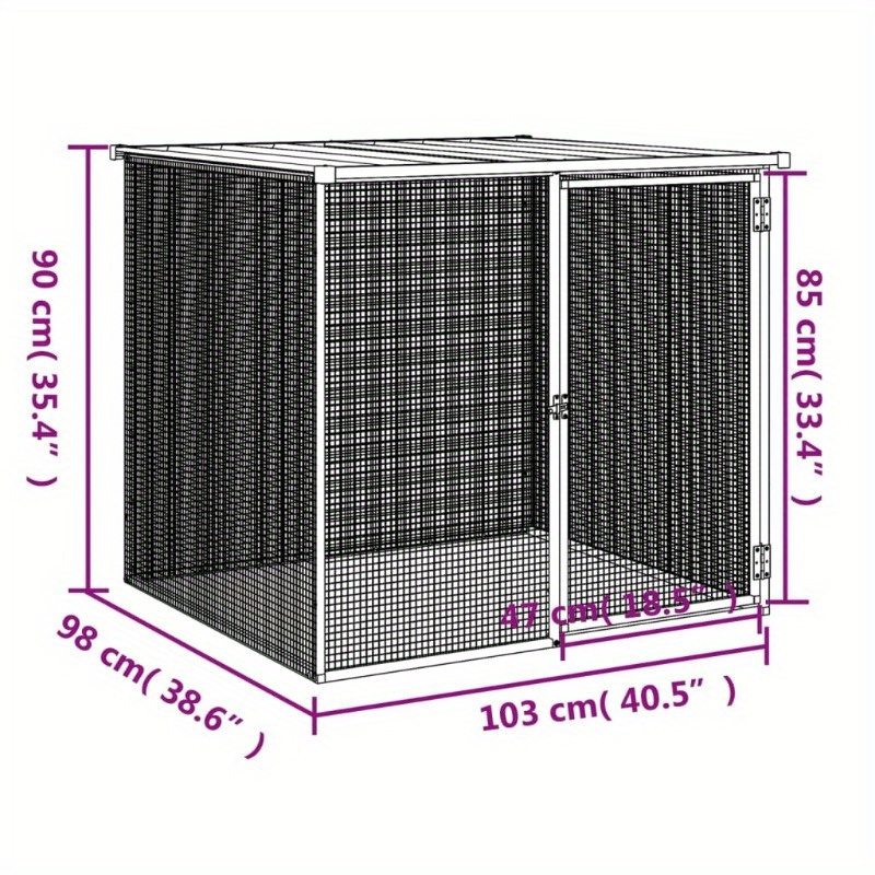 Chicken Cage Roof Galvanized Steel - Temu