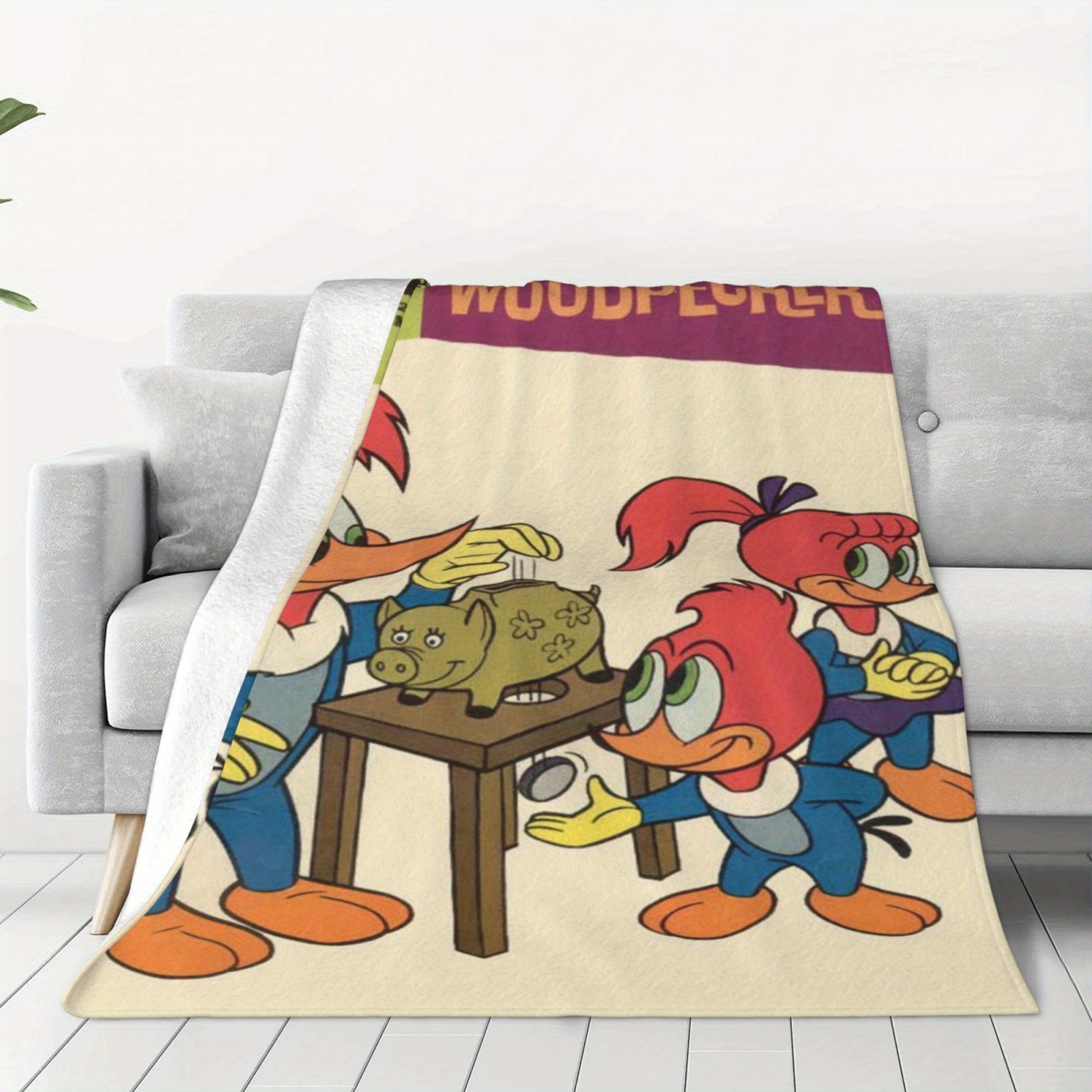 ผ้าห่มฟลานเนลลาย lighthouse นุ่ม ใช้ได้ทุก - Temu Thailand