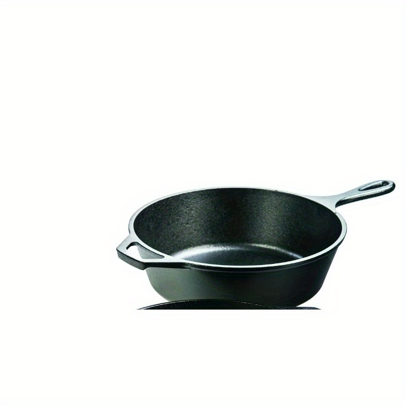 Large 3.2 quart Cast Iron Combination Cooker Perfect Family - Temu