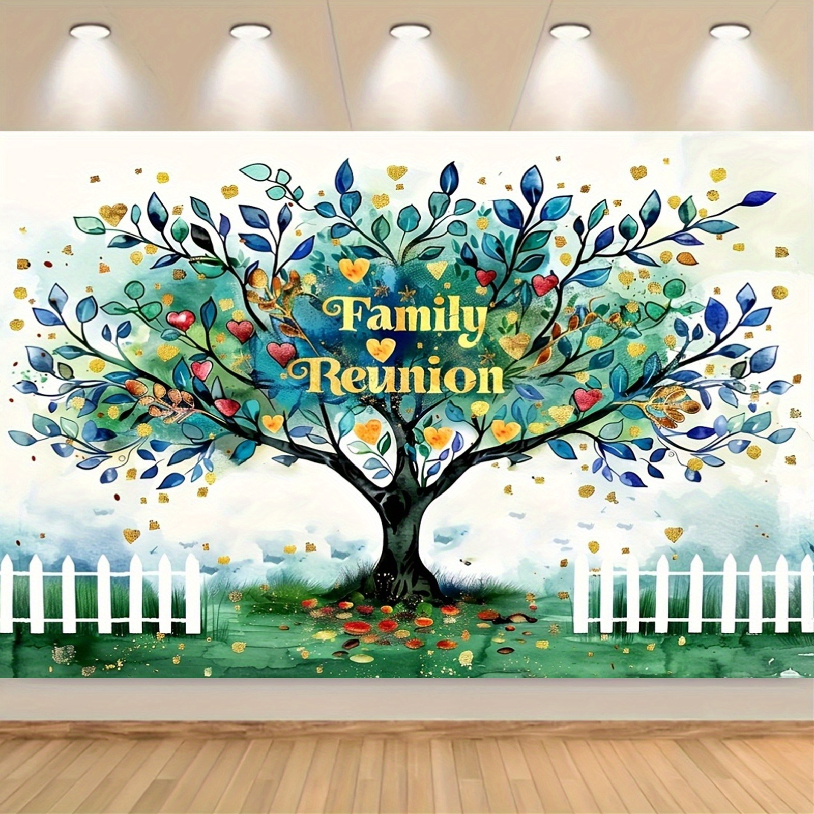 family reunion background design sold on Temu United States