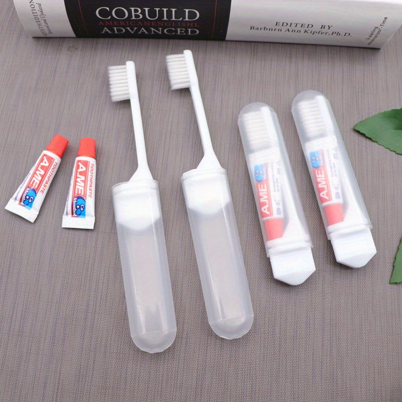 travel toothbrush sold on Temu United States