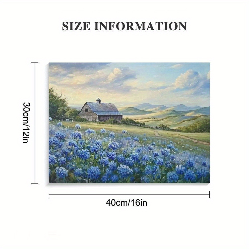 rustic barn windmill canvas wall art vintage countryside - Temu