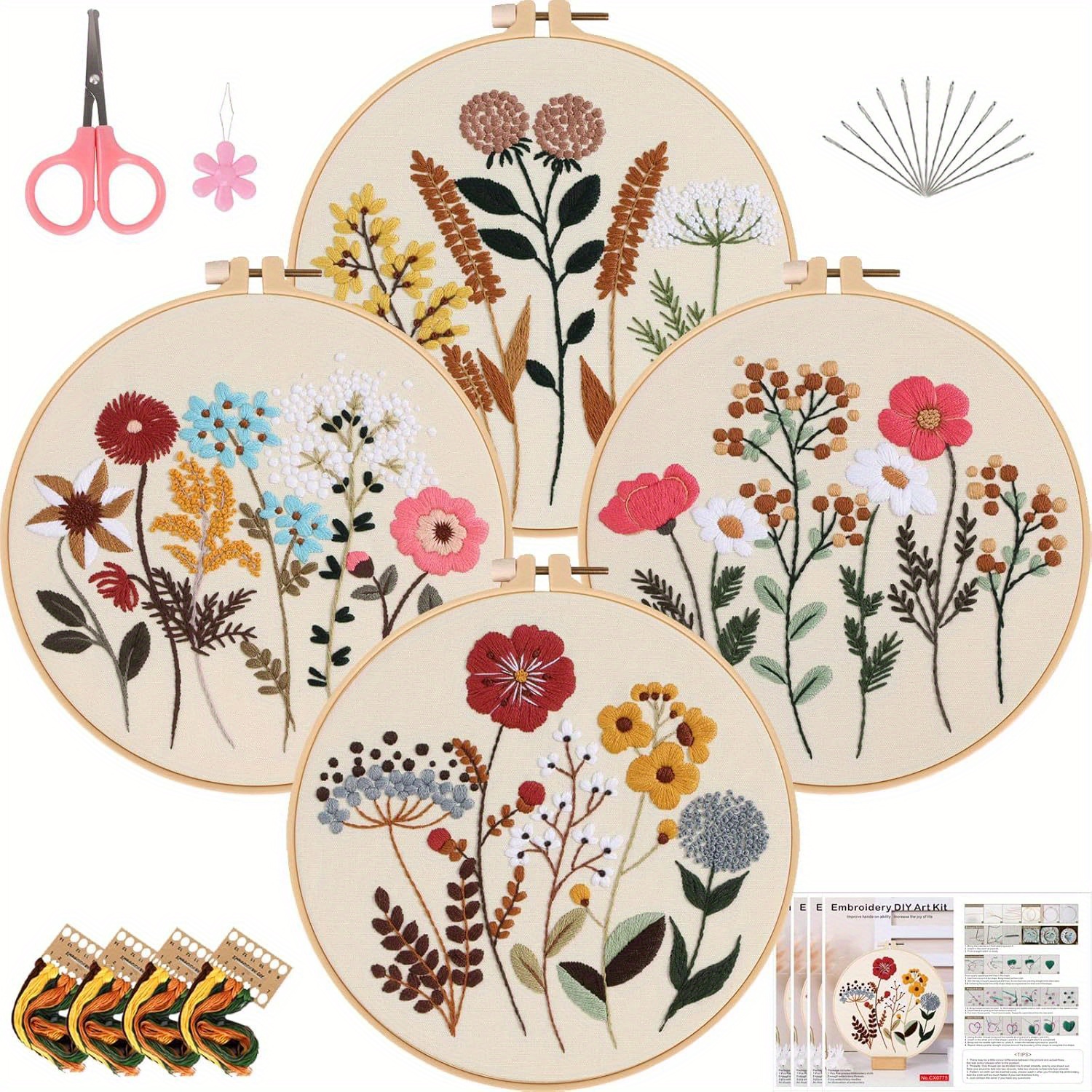cross stitching kits sold on Temu United States