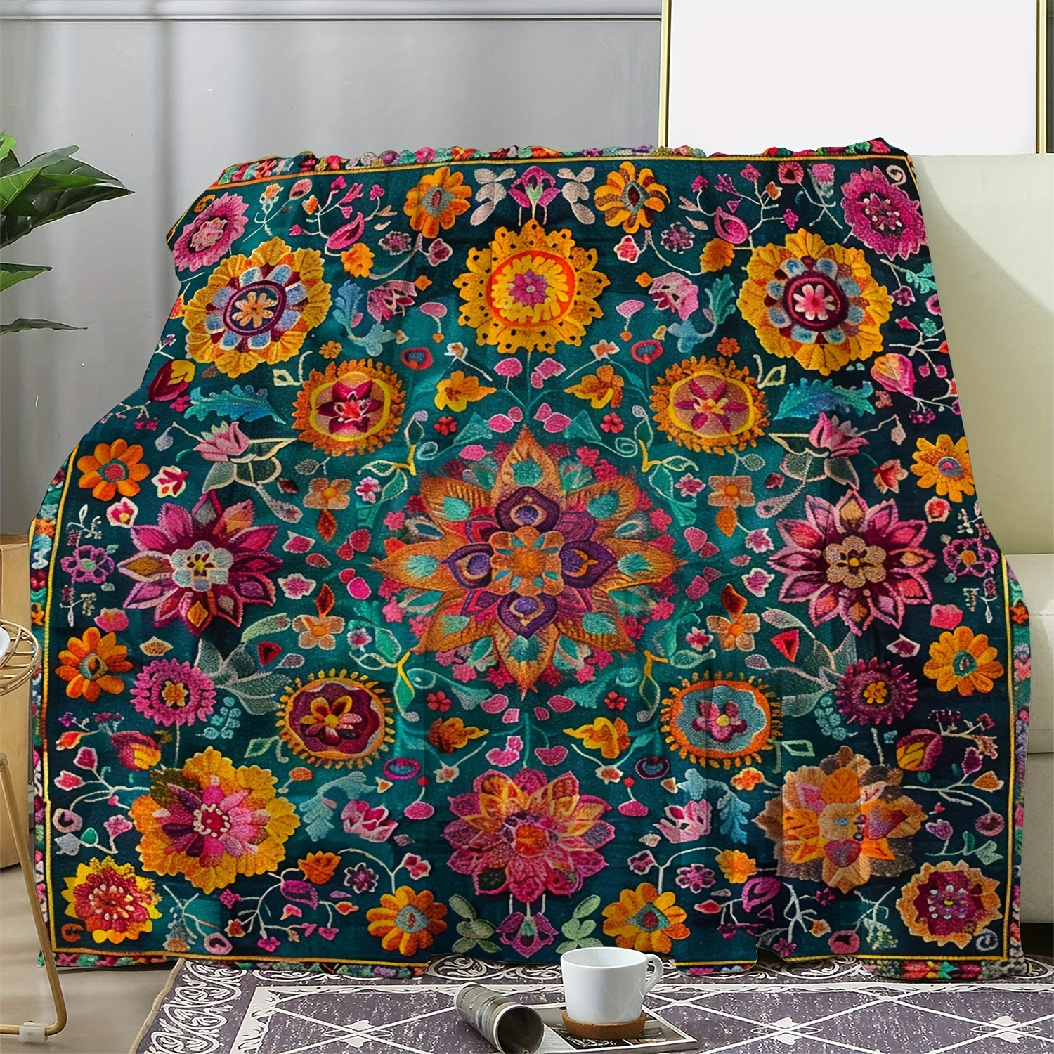 throws and blankets sold on Temu United States