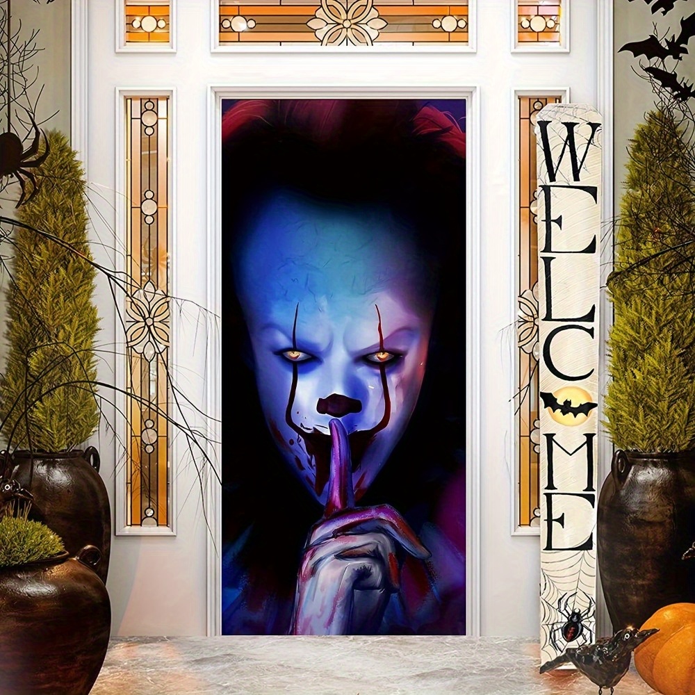 Scary Front Door Cover