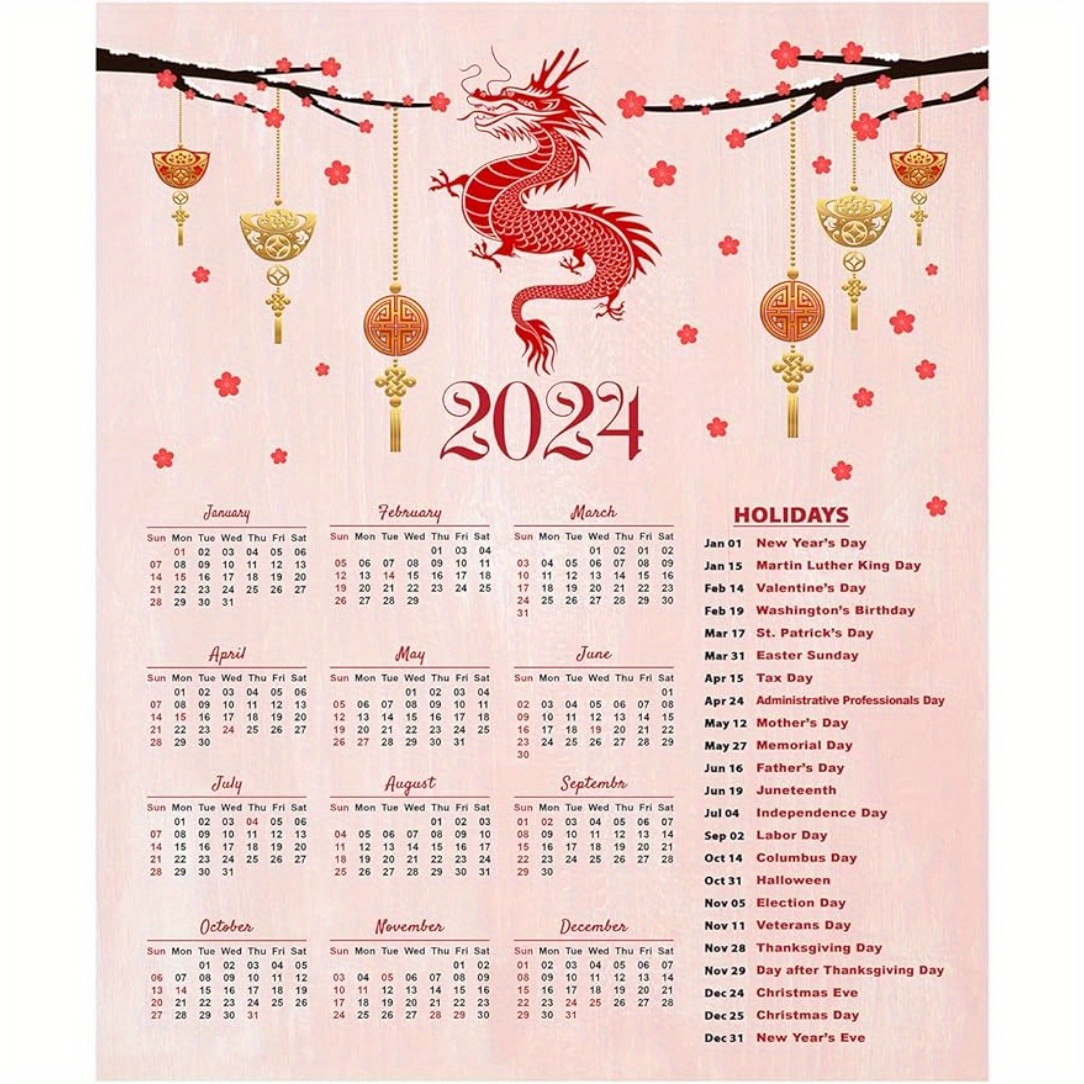 Chinese Calendar August 2024