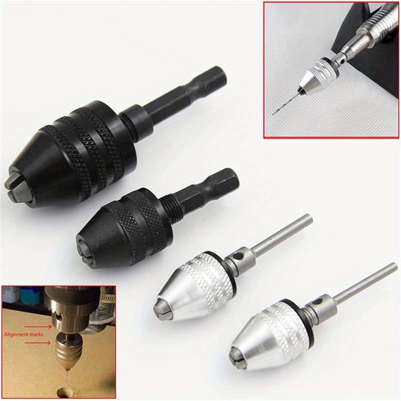 keyless drill quick change adapter hex shank round - Temu