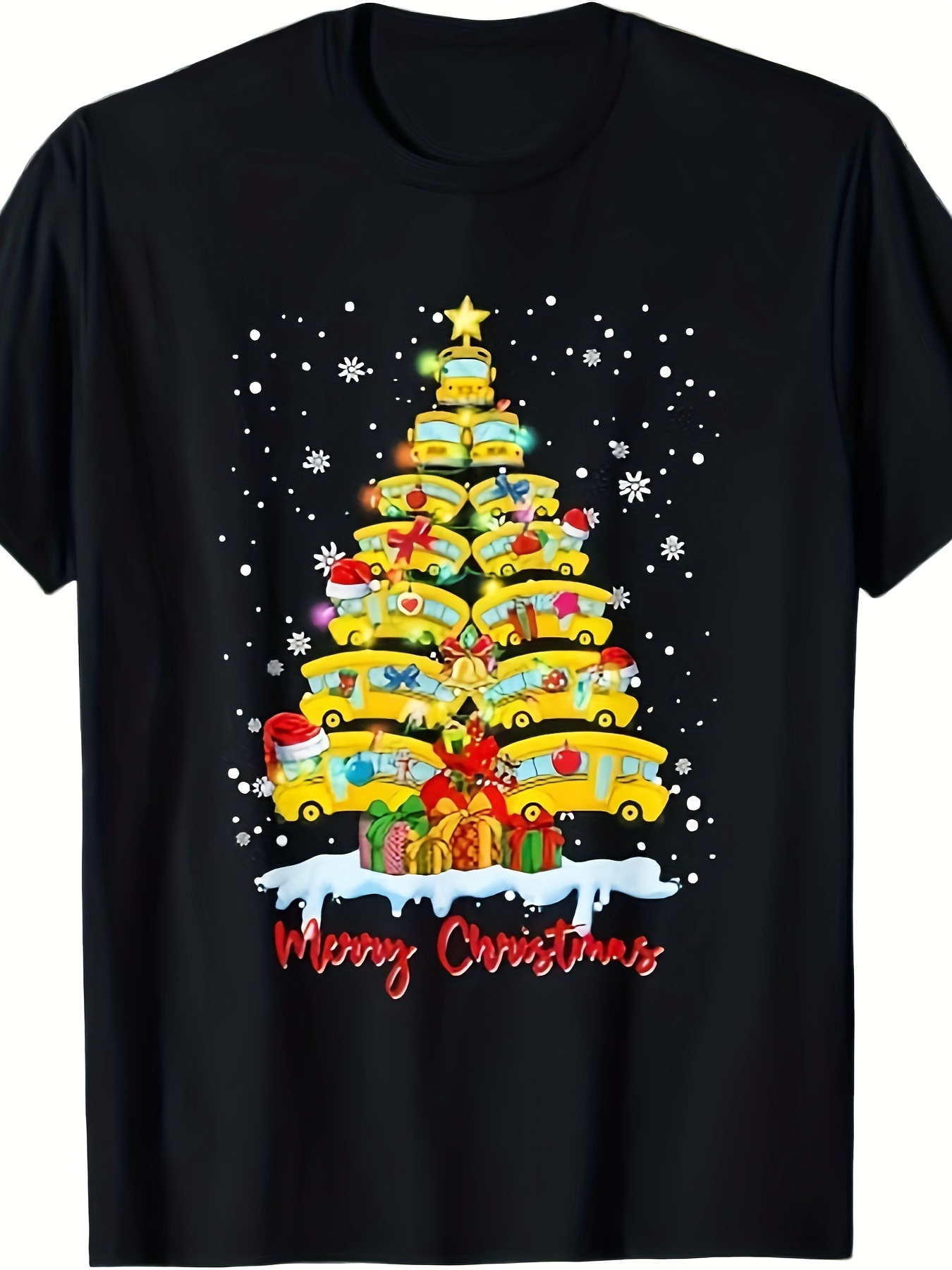 student delivery bus driver christmas tree t - Temu