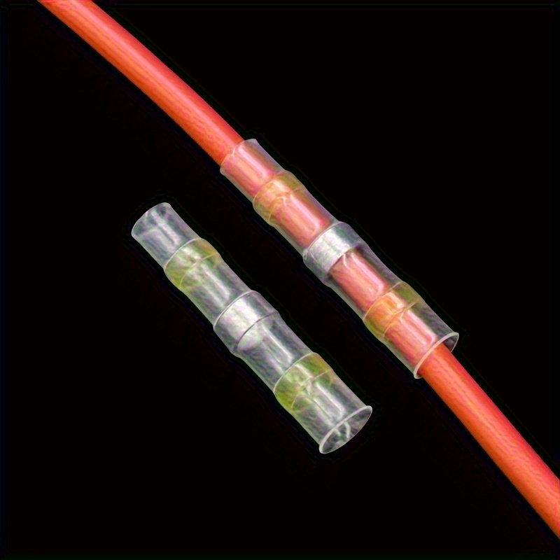 50 100pcs waterproof solder seal wire connectors heat shrink insulated ...