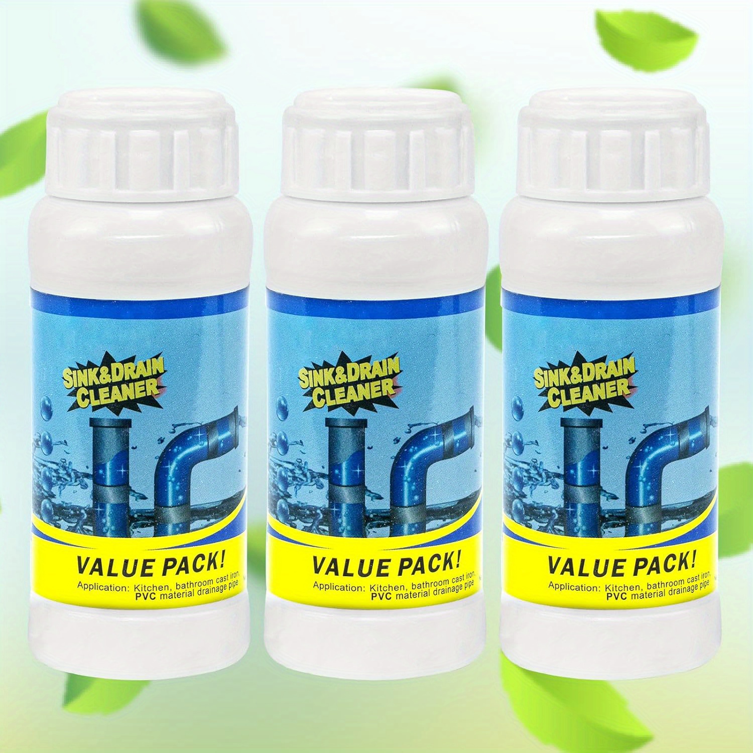 drain cleaner sold on Temu United States