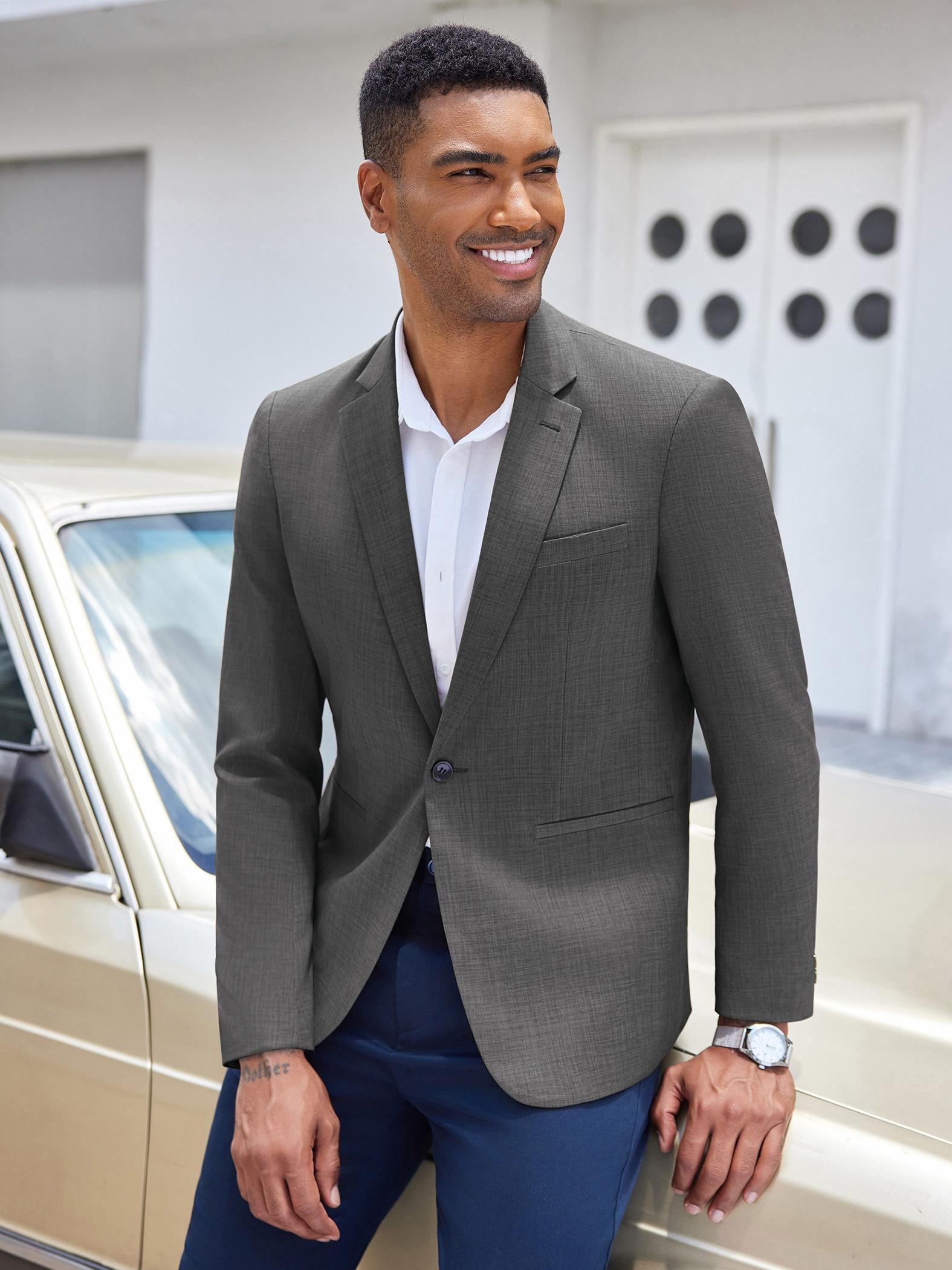 Wedding Gray Coat Men Gray Party Coat Design Men Grey Three Piece Suit ...