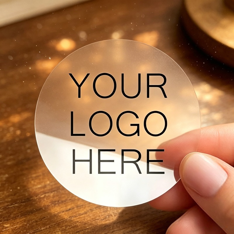 custom stickers for business sold on Temu United States