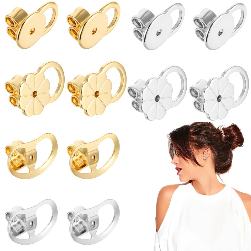 screw earring backs sold on Temu United States