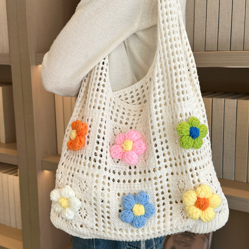crocheted bags sold on Temu United States