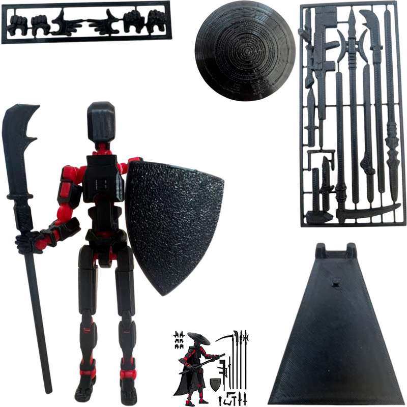 dummy 13 action figure sold on Temu United States