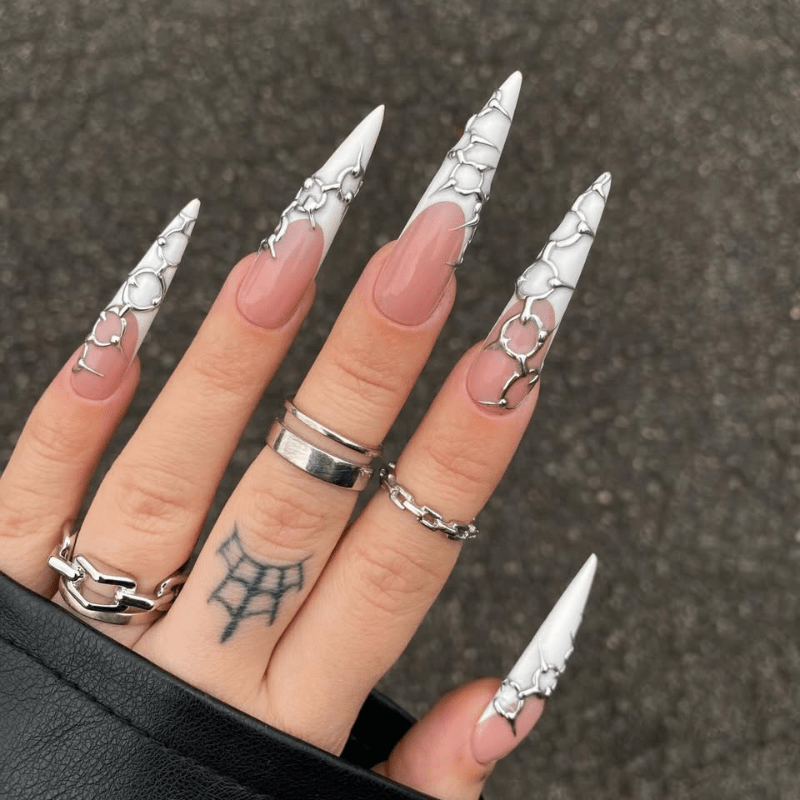 long nails baddie sold on Temu United States