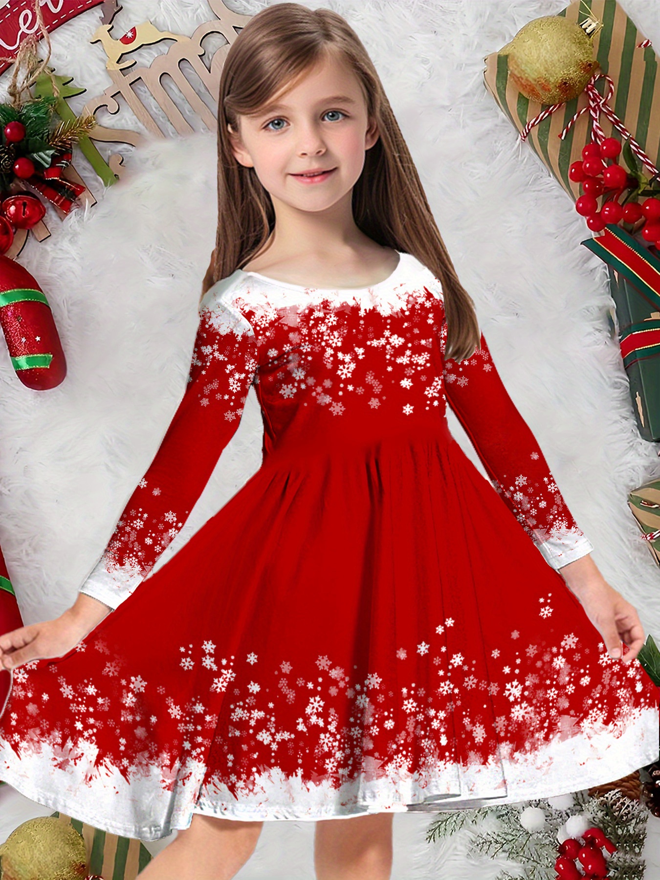 Robes fille - Temu France