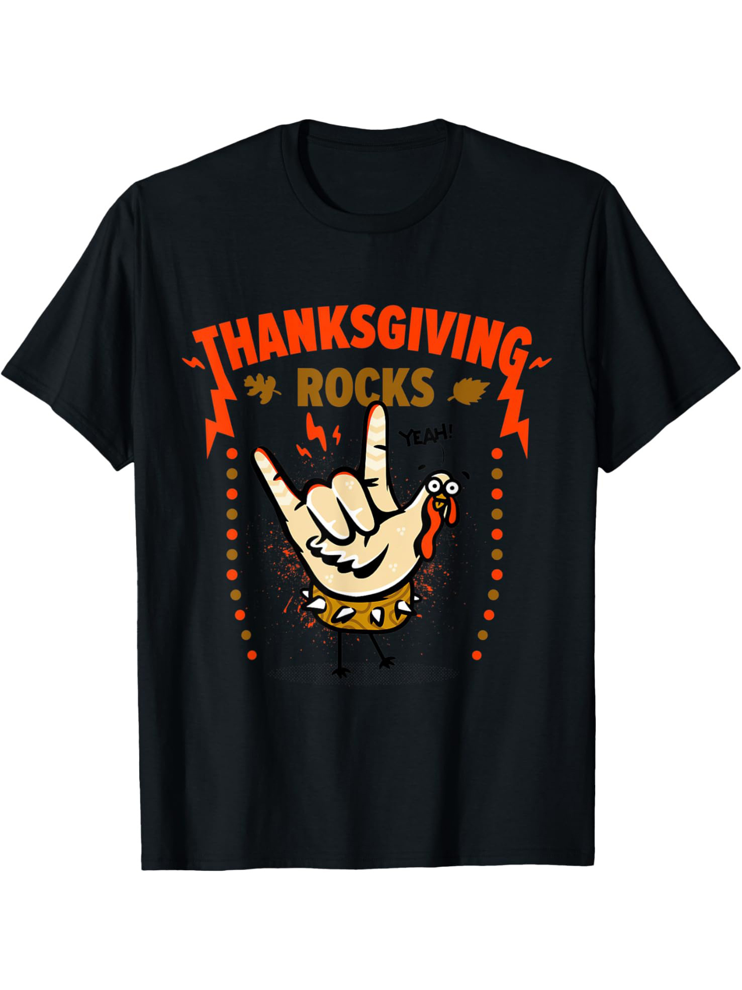 Thanksgiving Turkey Hand Sign Graphic T shirt 100% Cotton - Temu