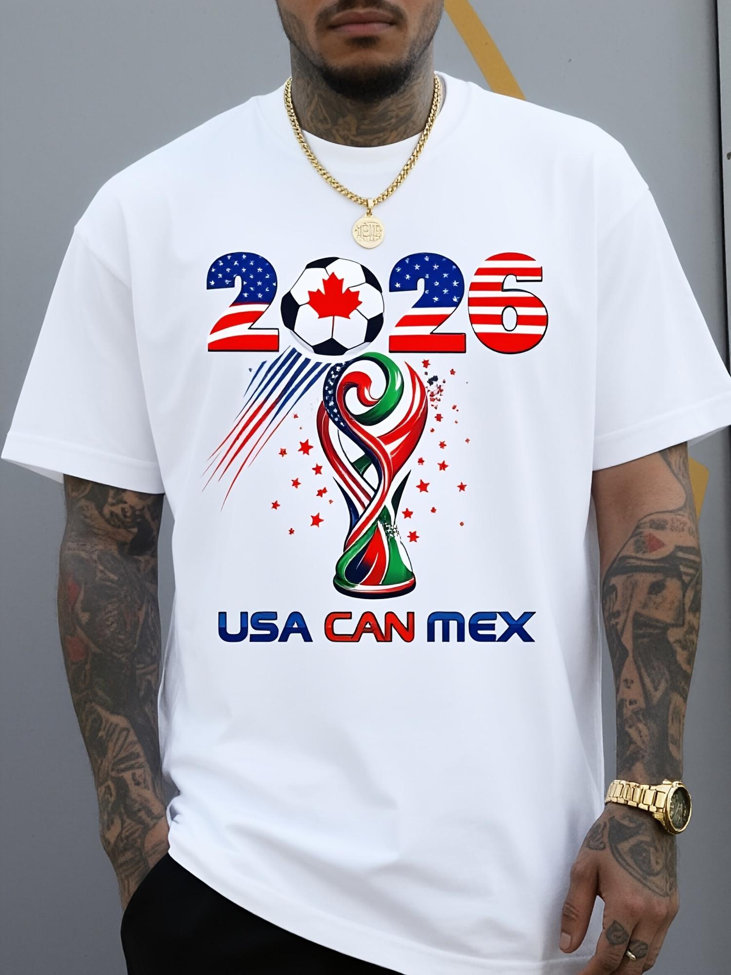 soccer t shirts sold on Temu United States