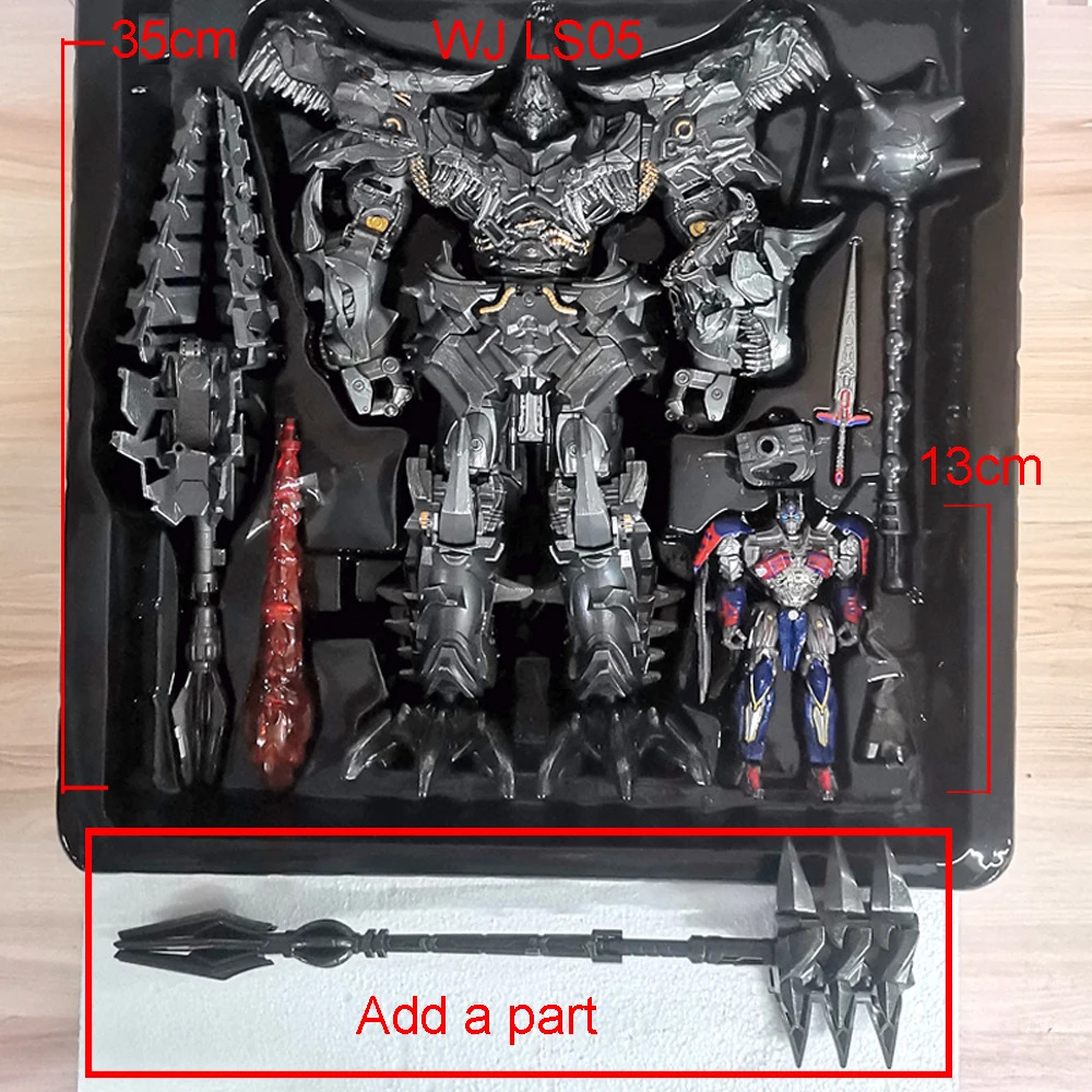 transformer figures sold on Temu United States