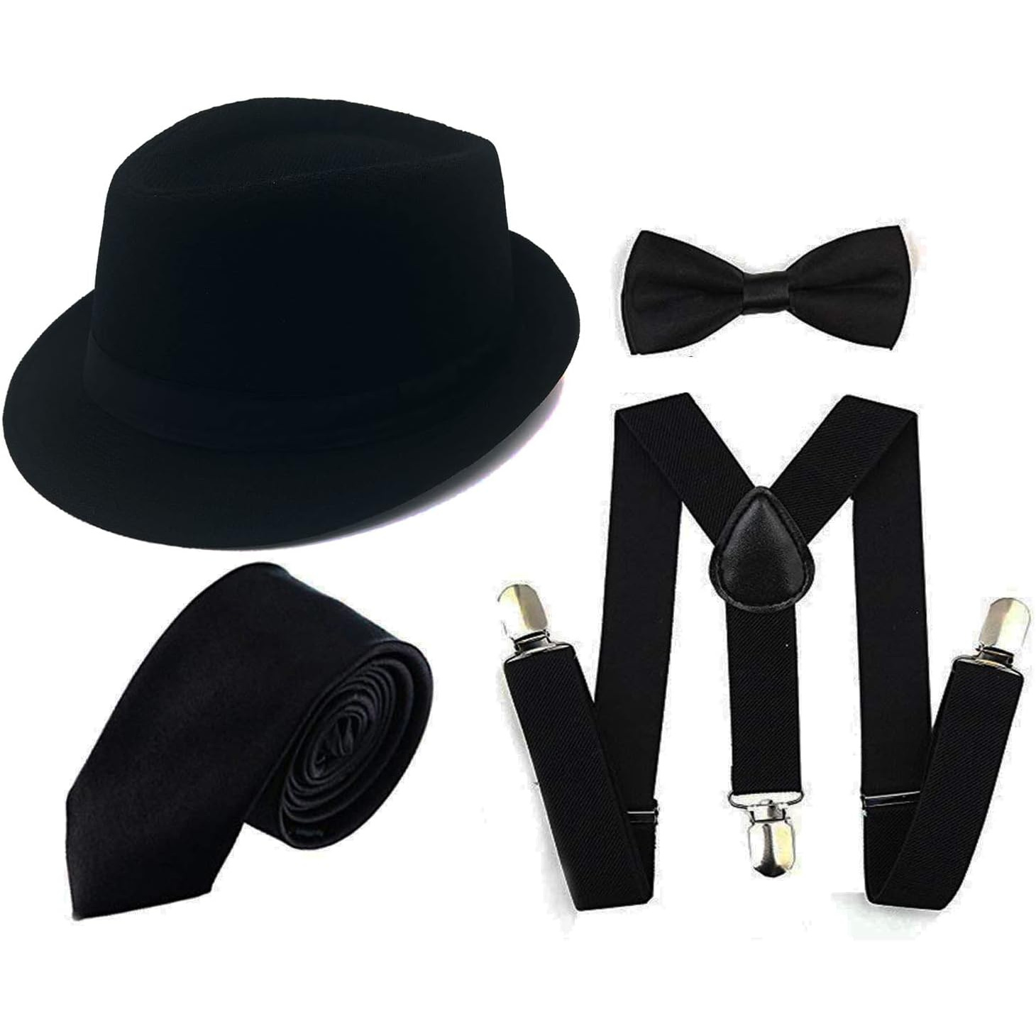 bow tie suspenders sold on Temu United States