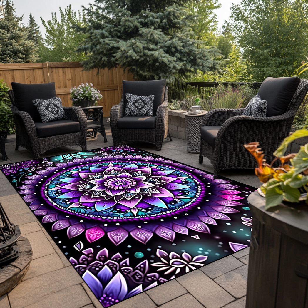 outdoor rugs sold on Temu United States