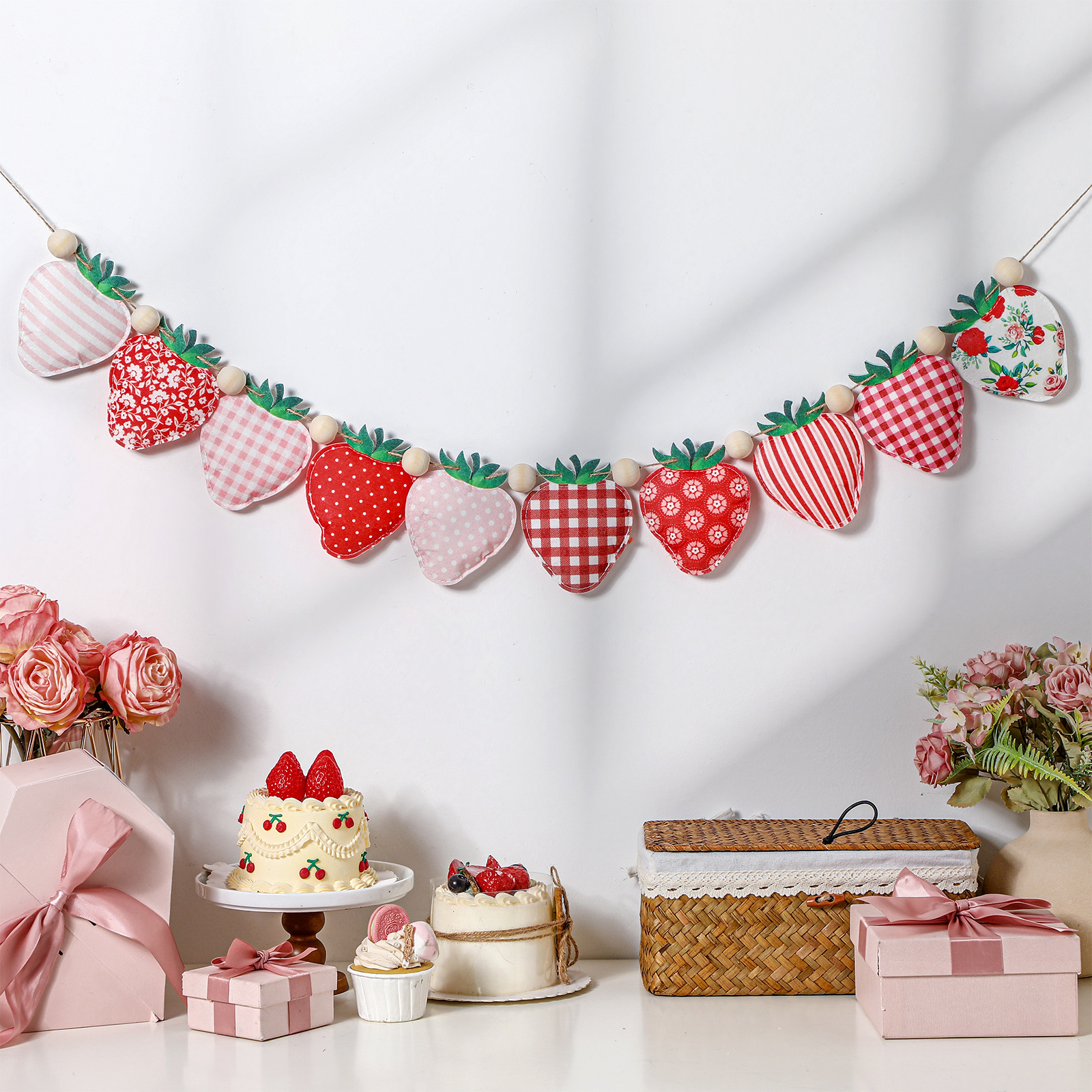 berry first birthday decoration sold on Temu United States