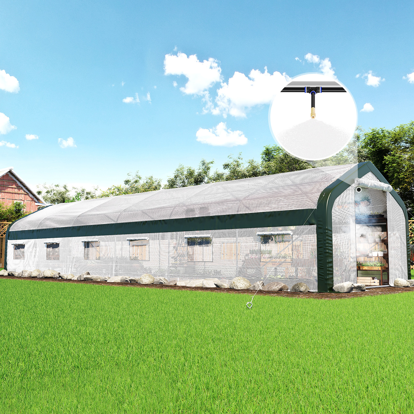 greenhouses sold on Temu United States