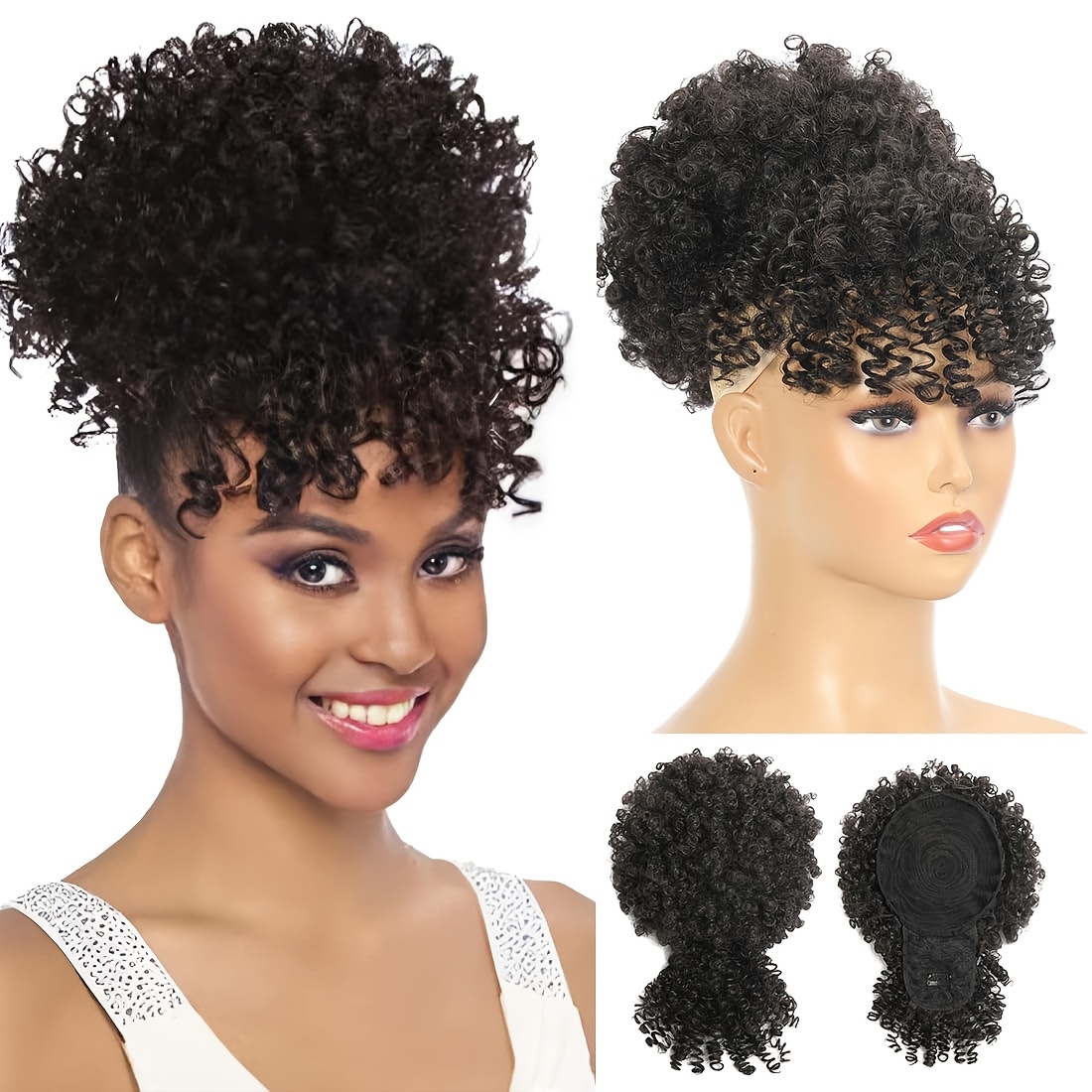 ponytail wigs sold on Temu United States