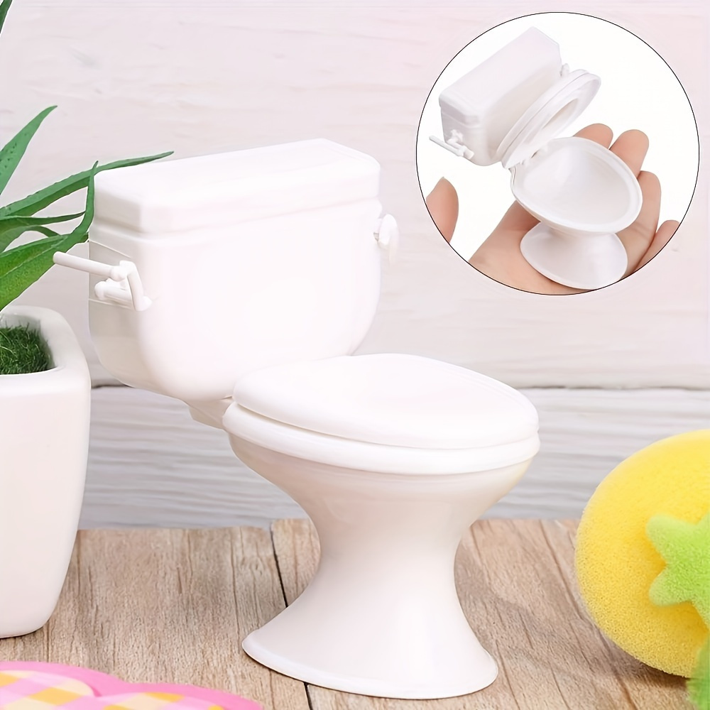 Toy Plunger 20 Dollhouse 1:12 Miniature Mini Toilet Bathroom Furniture ...