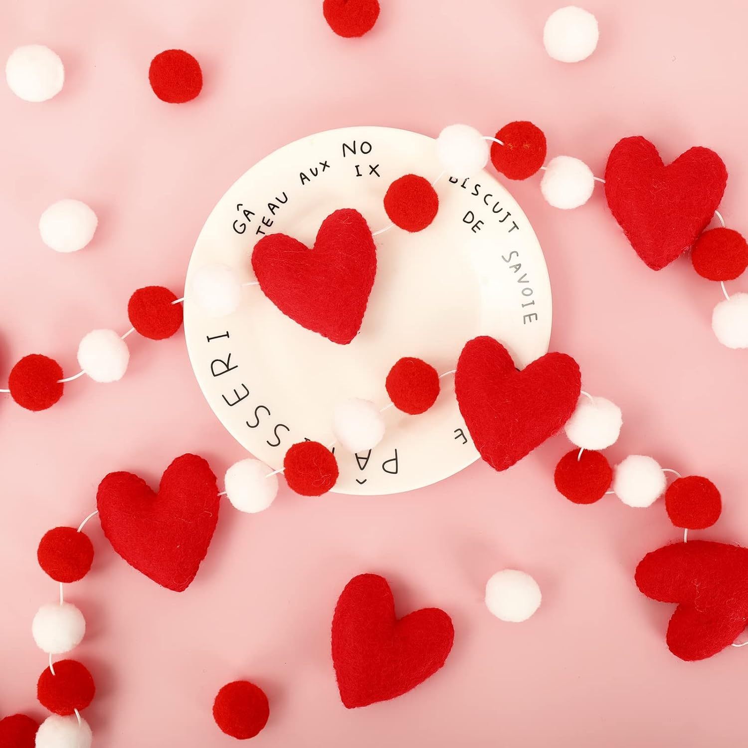 valentines day decor sold on Temu United States