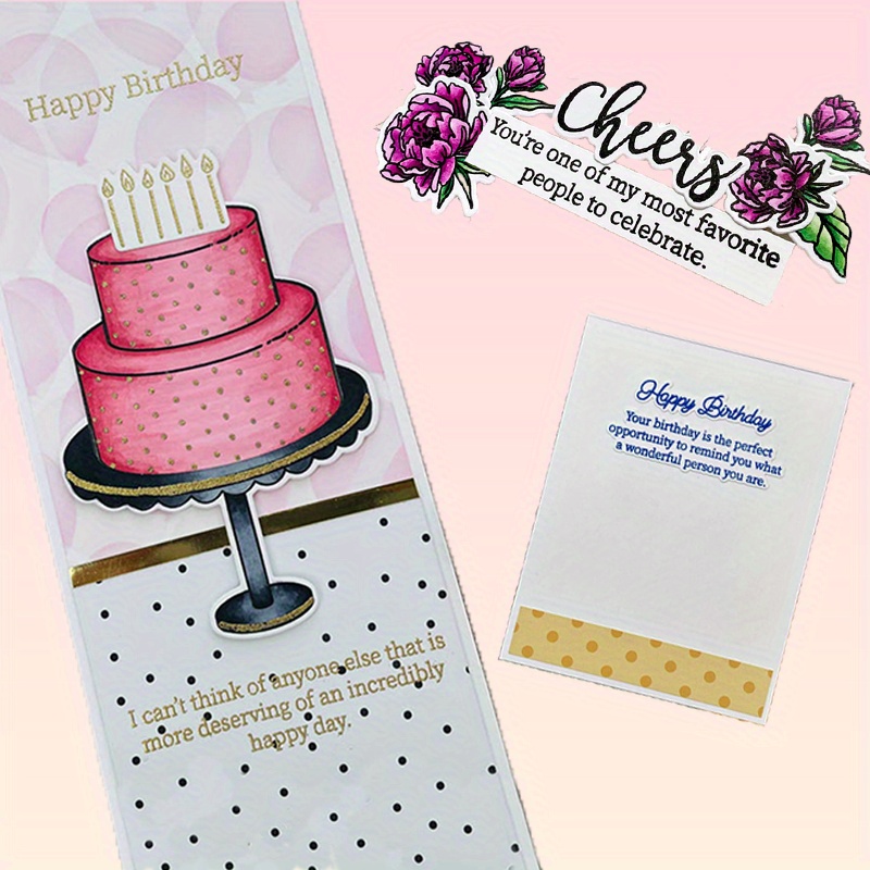 card making supplies sold on Temu Canada
