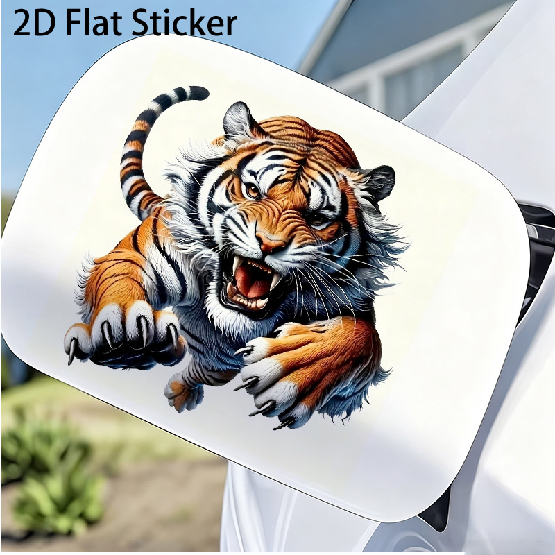 tiger stickers for cars sold on Temu United States