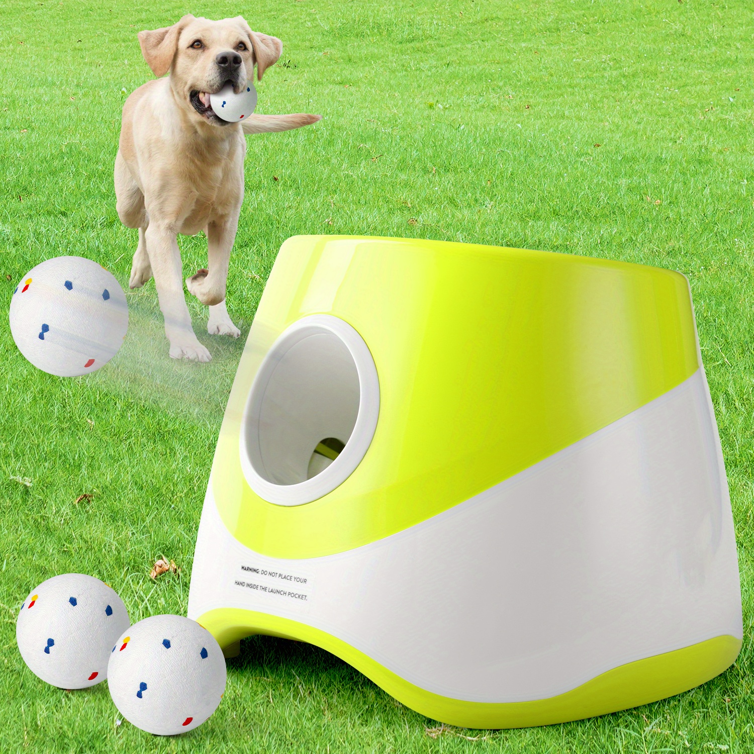 dog ball launcher sold on Temu United States