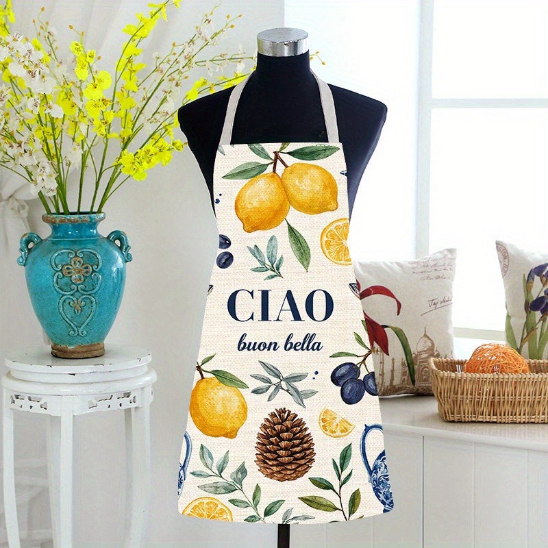 italian apron sold on Temu United States