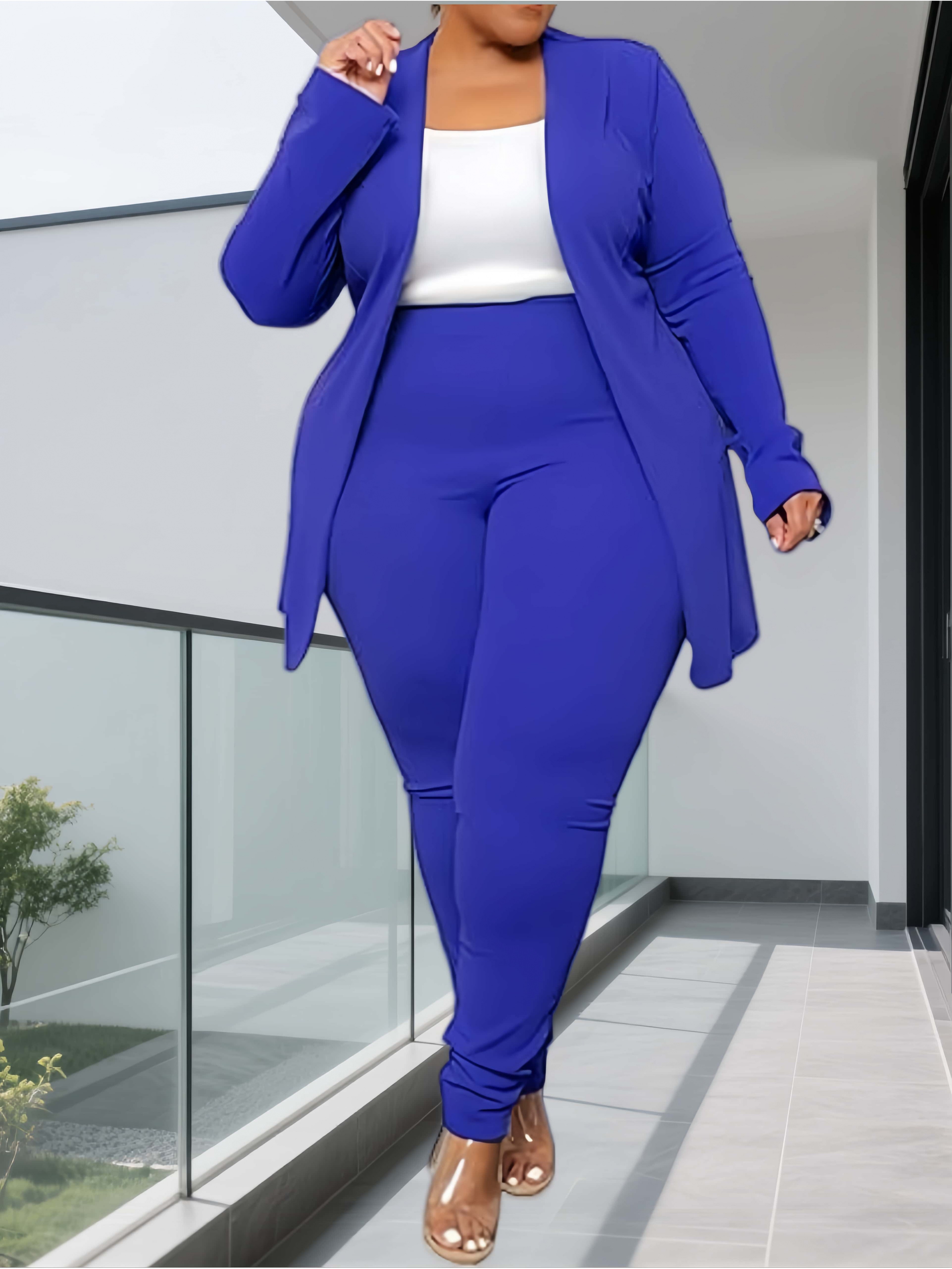 pant suit two piece sold on Temu United States