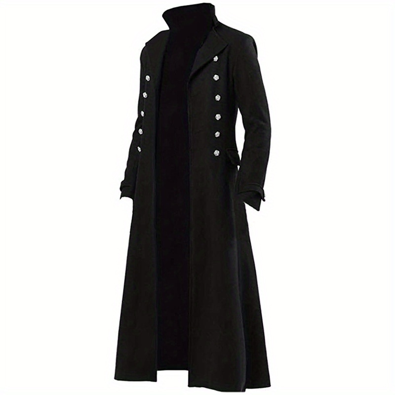 mens gothic coats sold on Temu United States